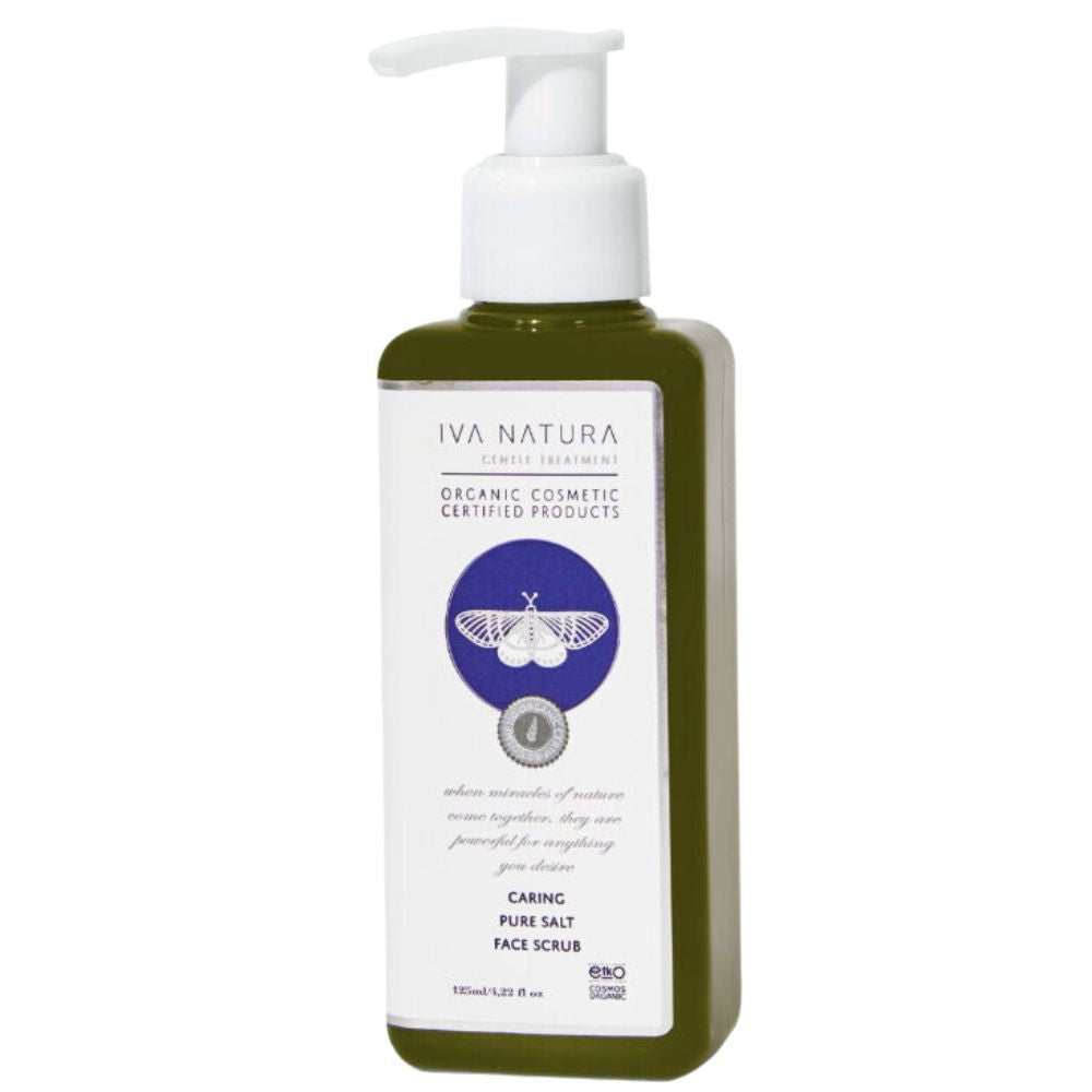 Gentle Salt Face Scrub for Delicate Skin | Organic Pure Face Scrub ...